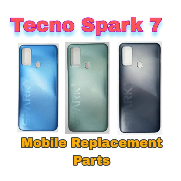 Tecno Spark 7 KF6 Back Cover – Albarak mobile