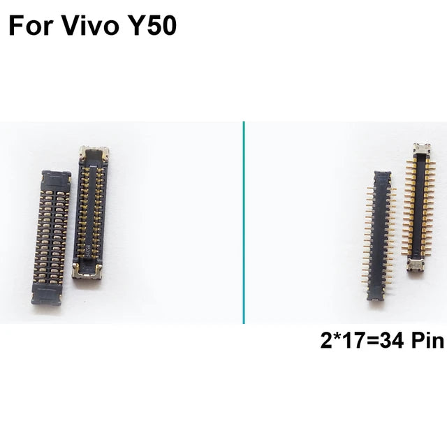 Vivo Y30 display jack fpc connector on motherboard(B1467) – Albarak mobile